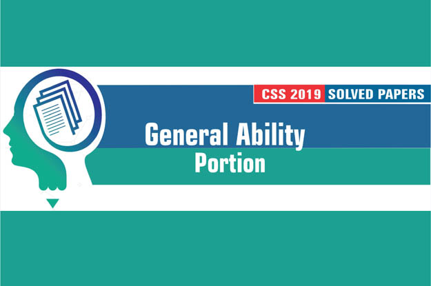 CSS 2019 Solved Paper General Ability Protion – Jahangir's World Times