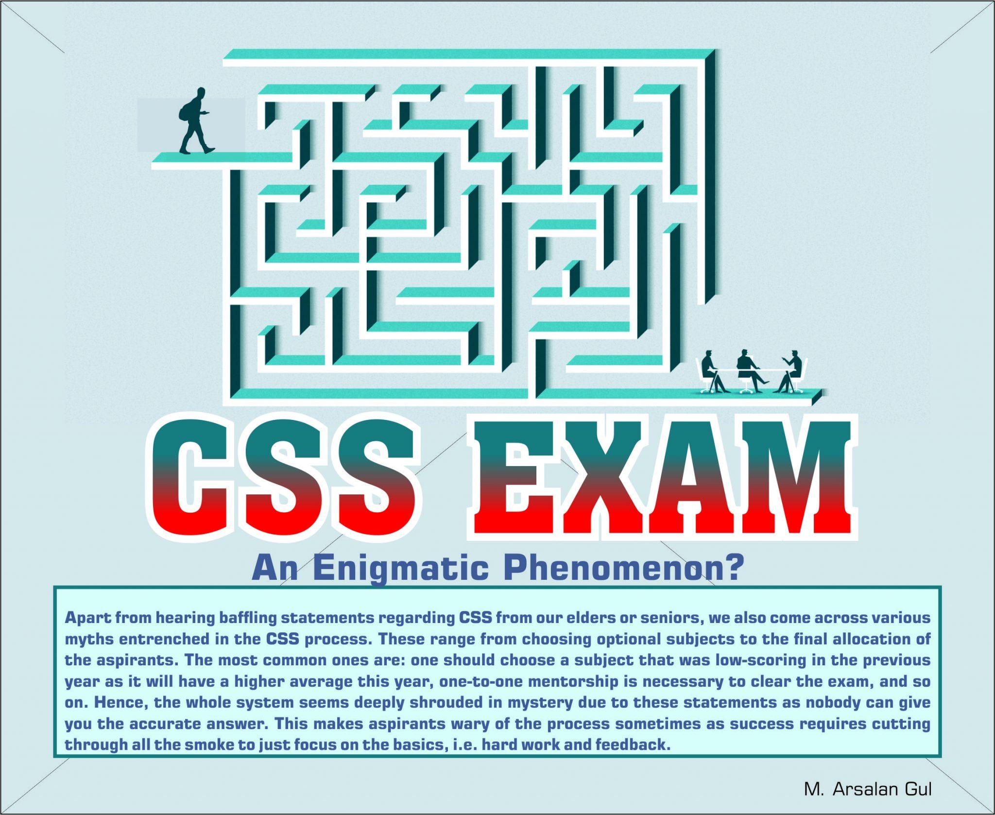 CSS EXAM An Enigmatic Phenomenon? – Jahangir's World Times
