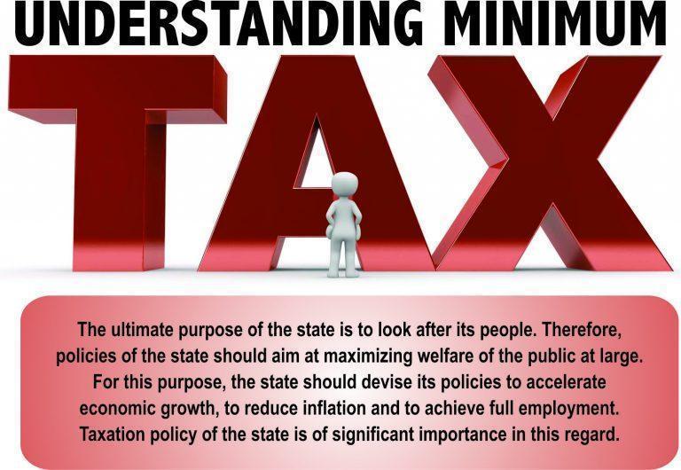 UNDERSTANDING MINIMUM TAX – Jahangir's World Times