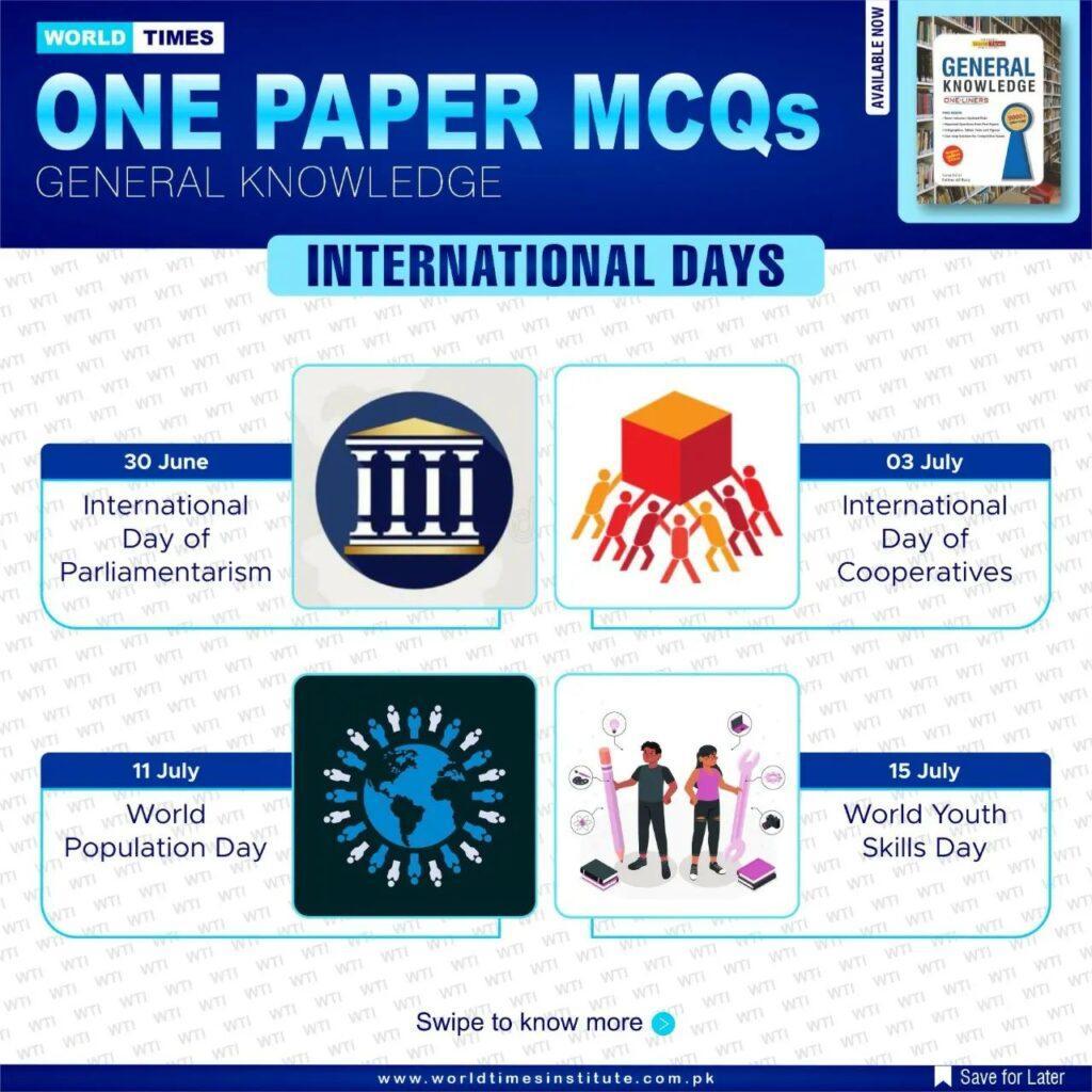 One Paper MCQs 22-05-13 – Jahangir's World Times