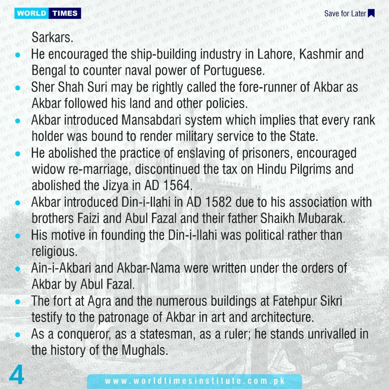 Akbar The Great - Jahangir's World Times