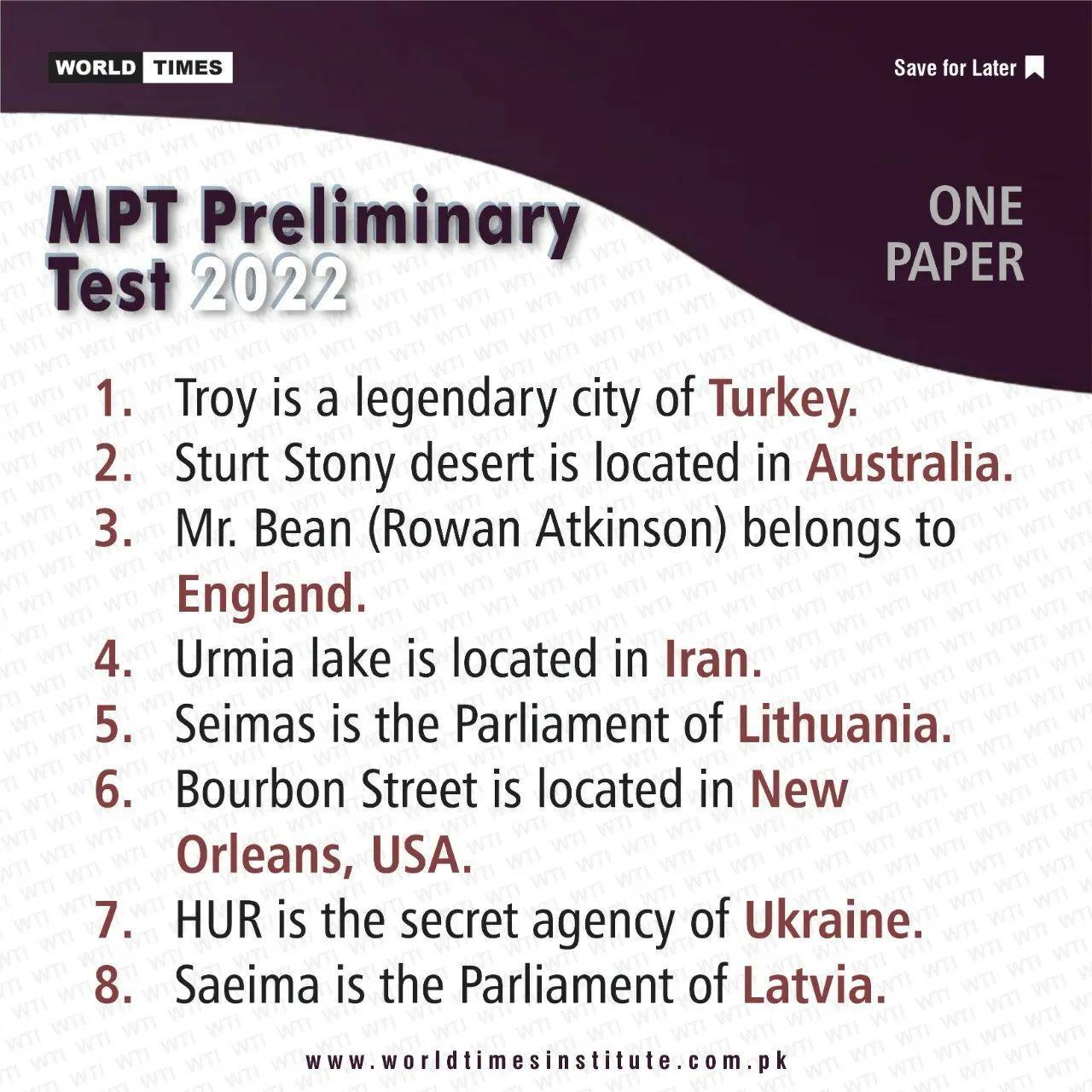 MPT One Paper 25-09-2022 - Jahangir's World Times