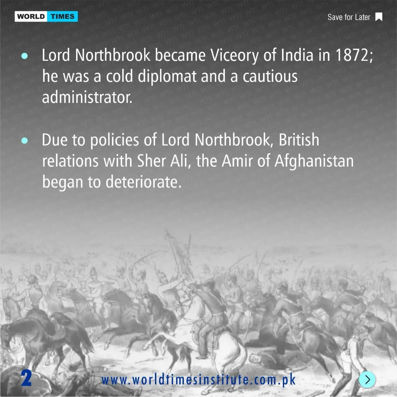 Lord Northbrook (Viceroy of India) AD 1872 - 1876 29-10-2022 - Jahangir's World Times