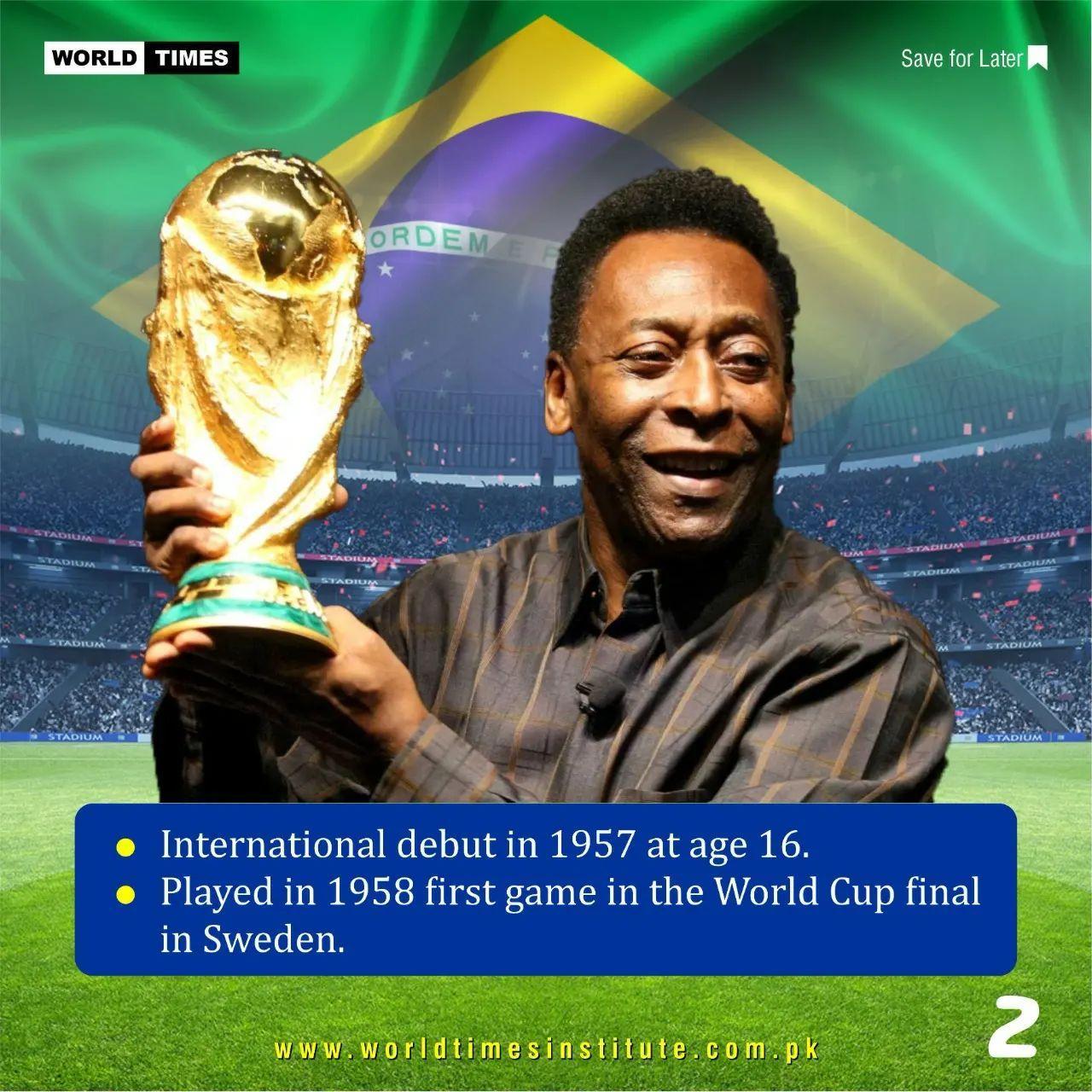 Brazilian Footballer Legend: PELÈ - Jahangir's World Times