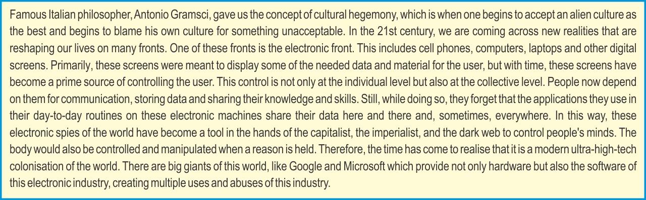 Digital Imperialism – Jahangir's World Times