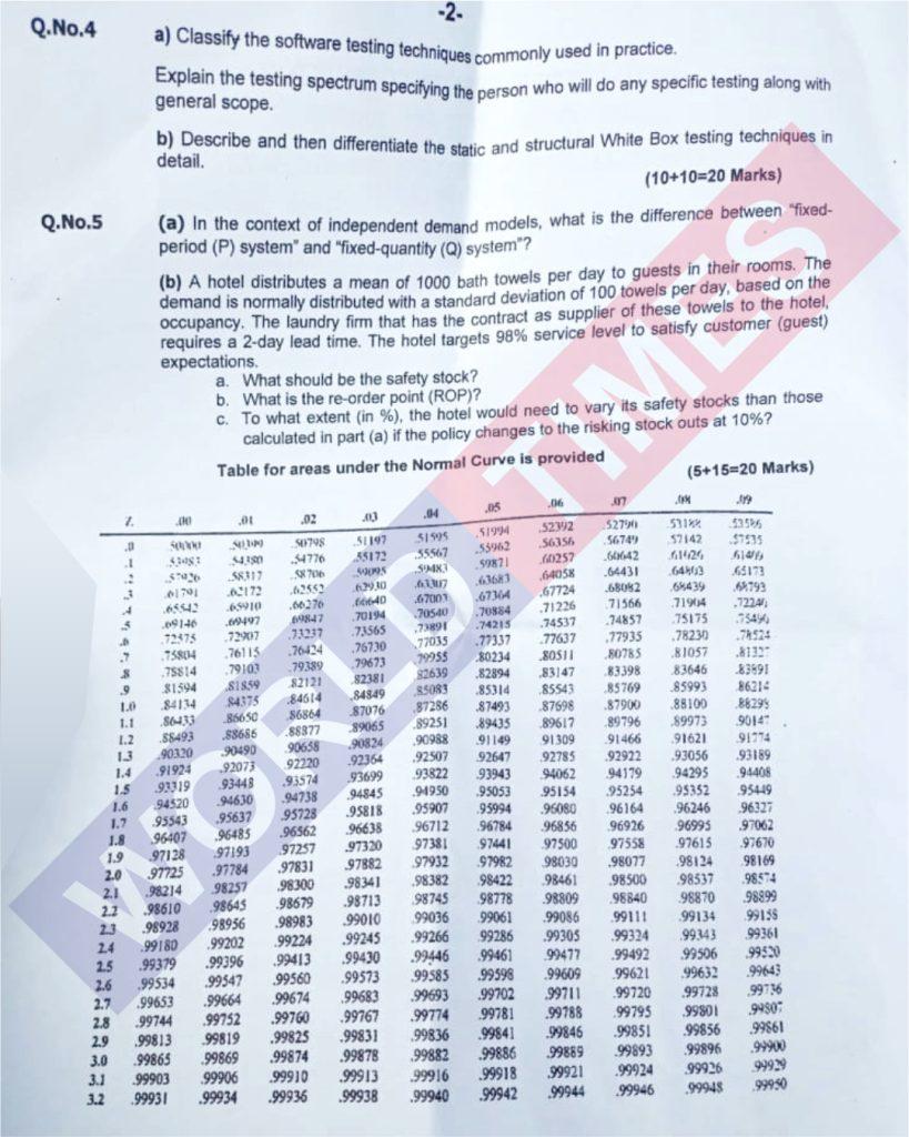 PMS Paper 2023 Principle of Engineering (Paper-II) - Jahangir's World Times