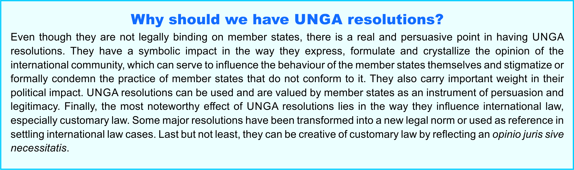 Are UNGA Resolutions Effective? – Jahangir's World Times