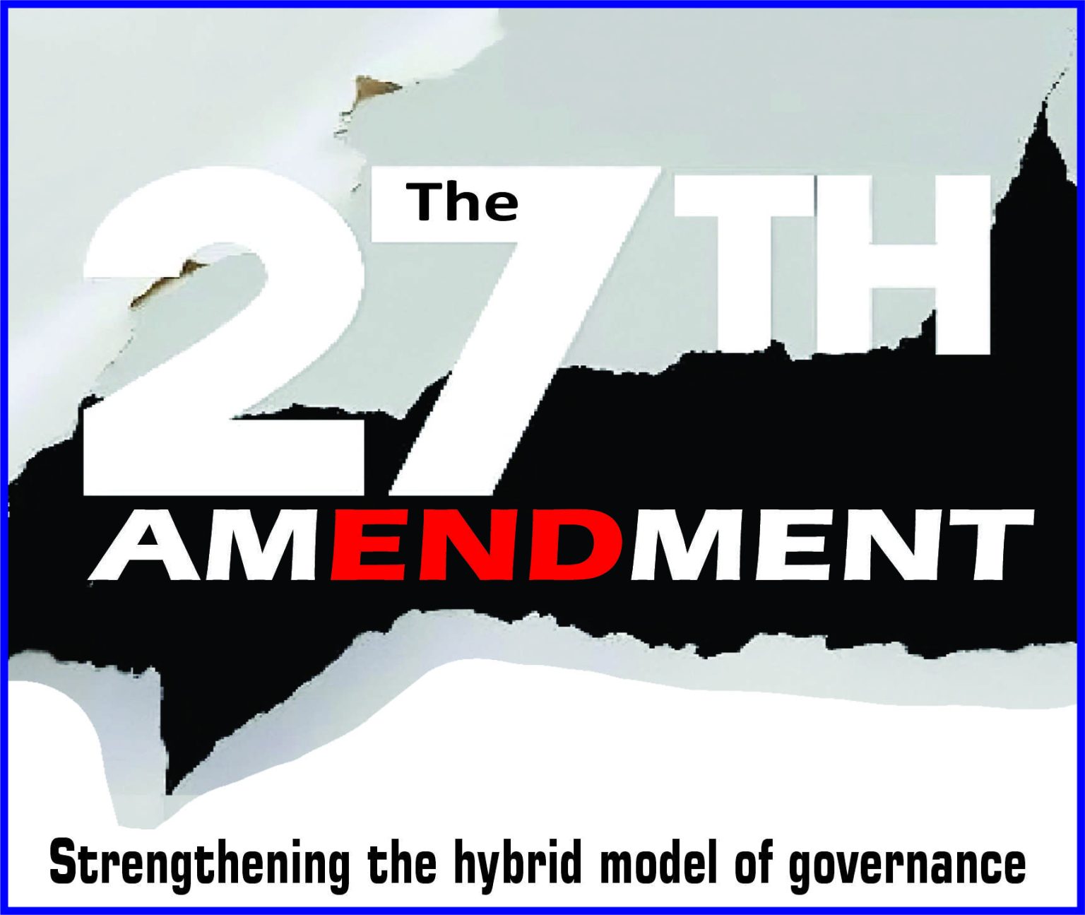 The 27th Amendment – Jahangir's World Times